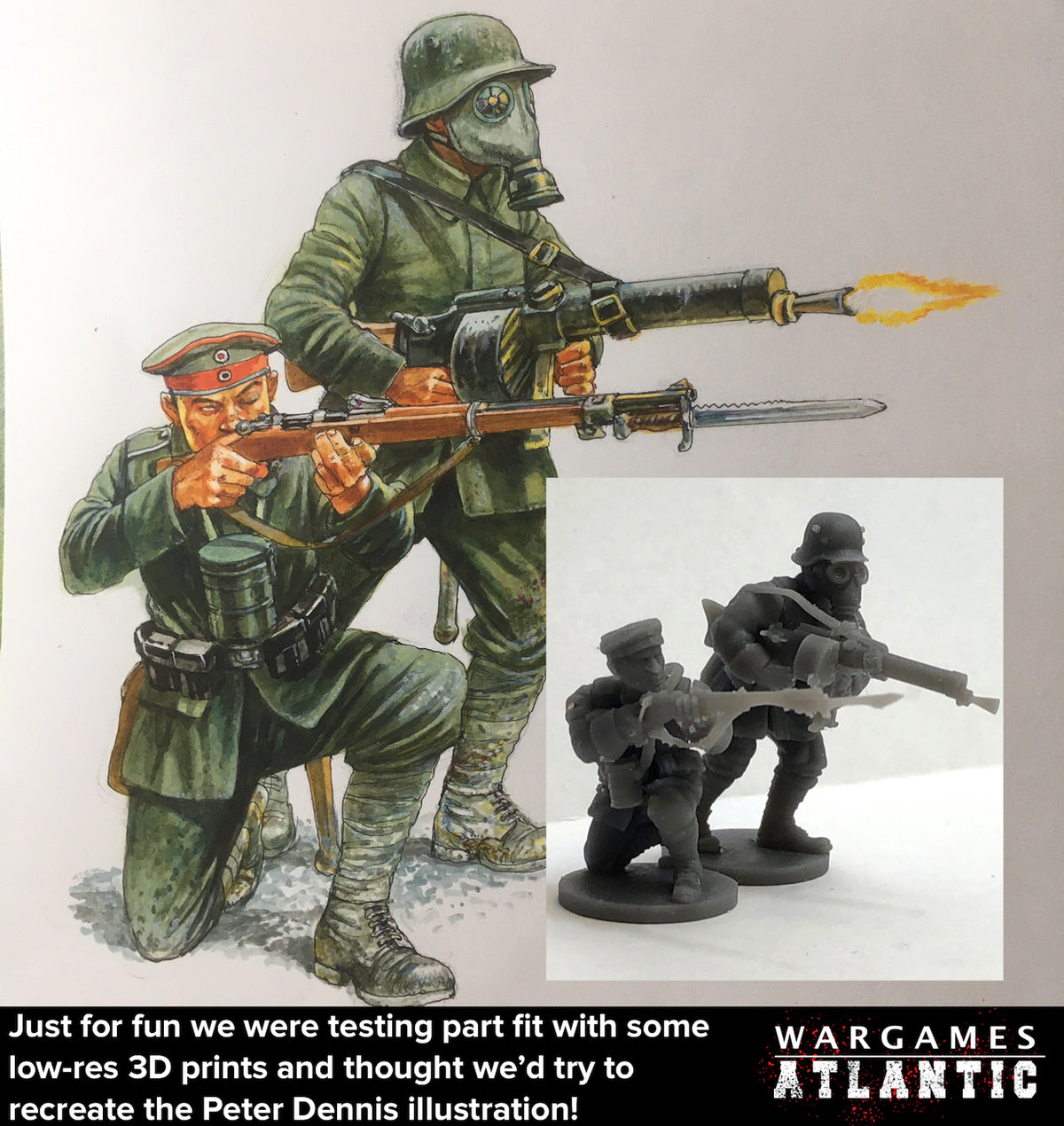 Playing with WW1 3D Prints — Wargames Atlantic