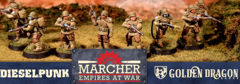 Fire Up Your Dieselpunk with Marcher: Empires at War! — Wargames Atlantic