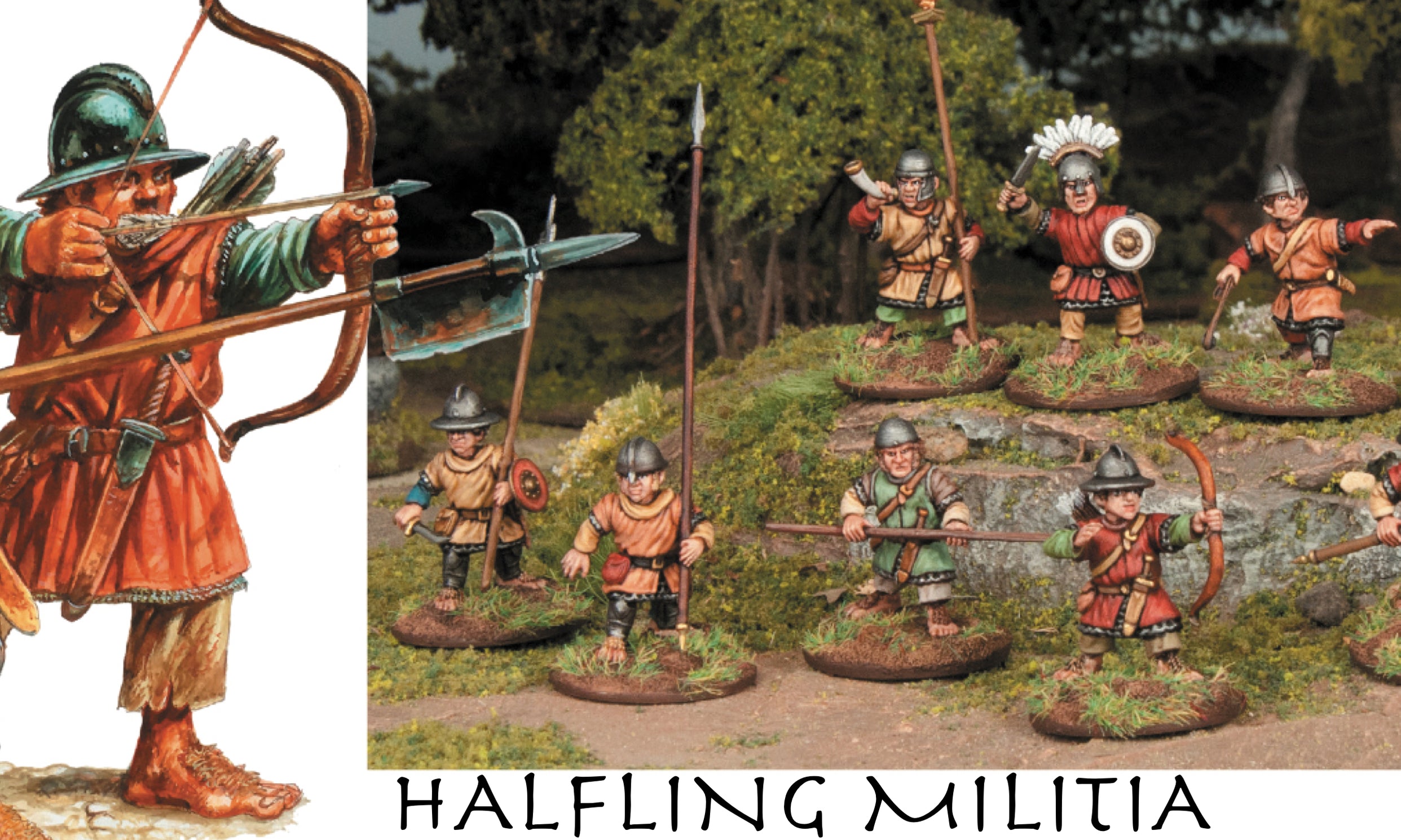 Halfling Militia Now Available Worldwide — Wargames Atlantic