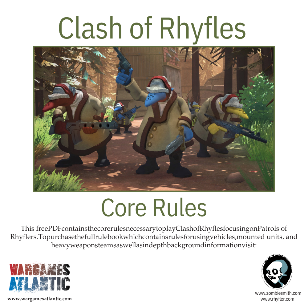 Quar - A Clash of Rhyfles Free Core Rules 2025 — Wargames Atlantic