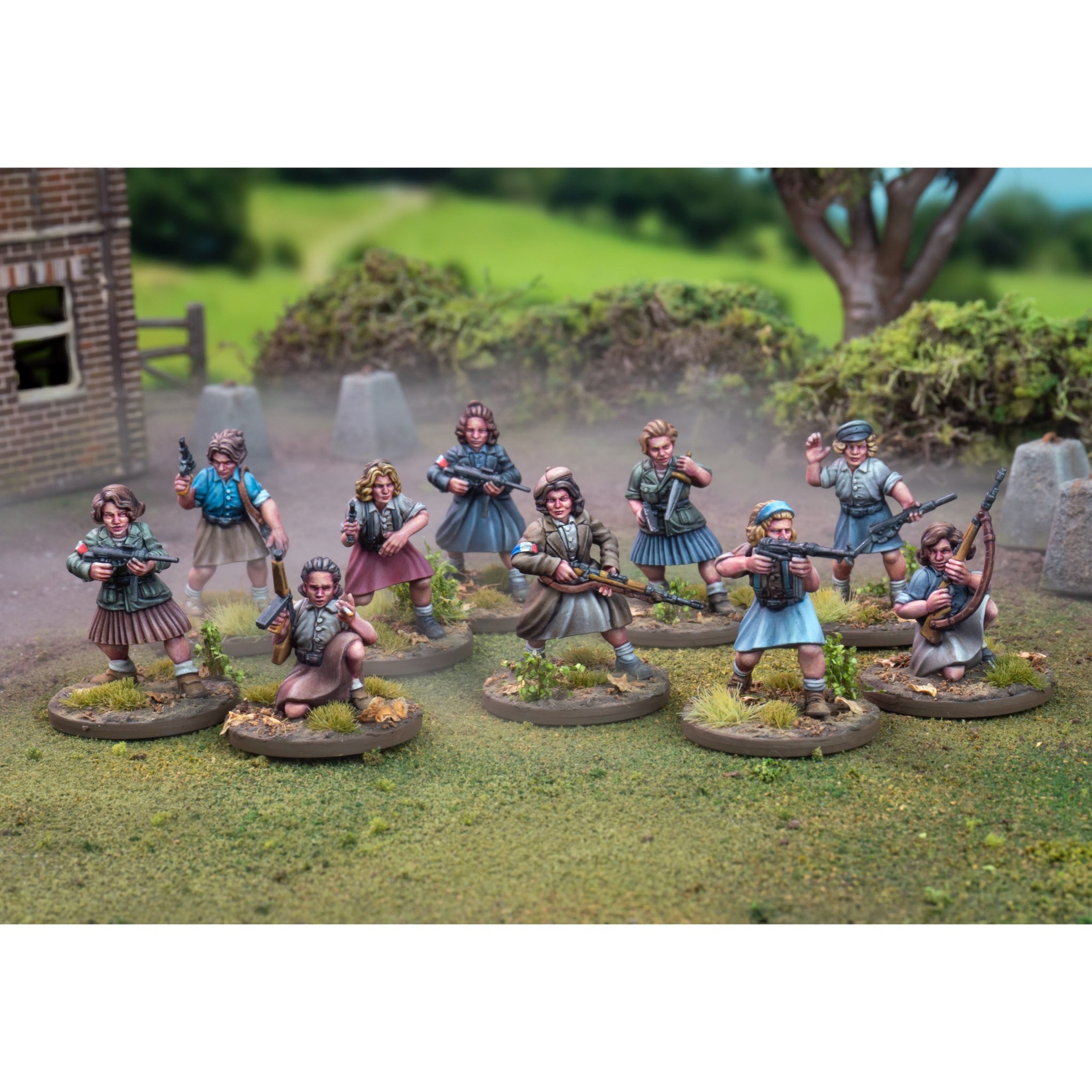 Partisans (2) French Resistance Women — Wargames Atlantic