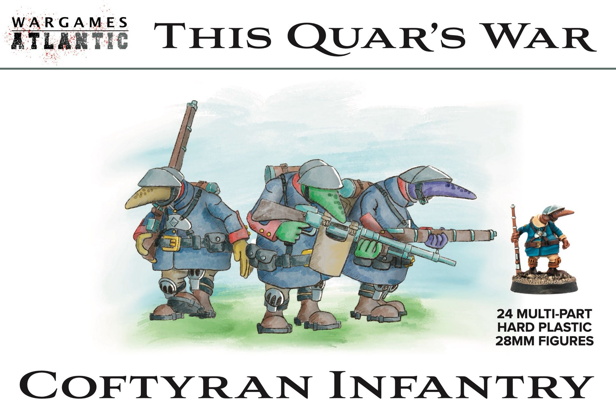 Quar Coftyran Infantry — Wargames Atlantic