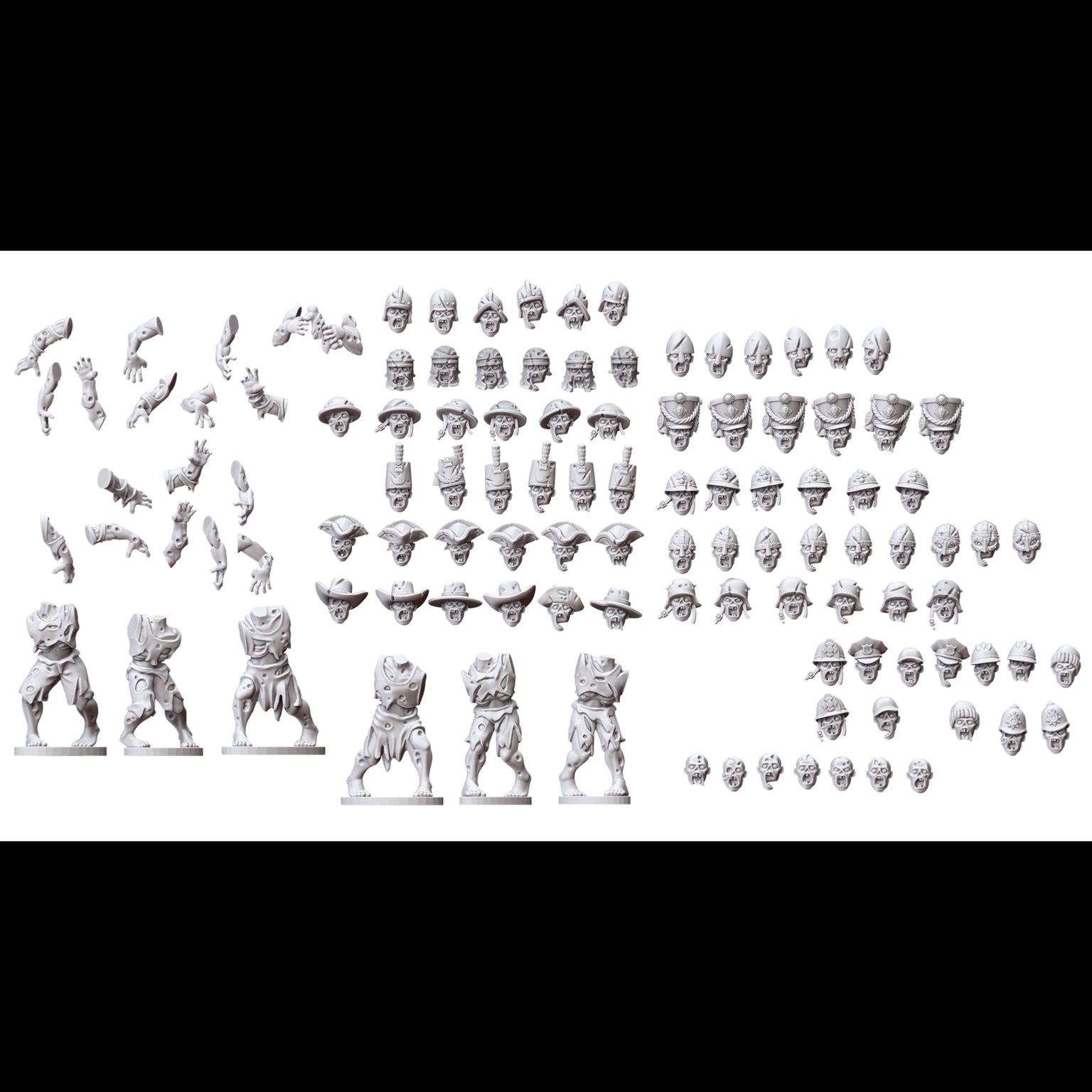 28mm Hard Plastic Fantasy, Sci-Fi, and Historical Wargames Figures ...