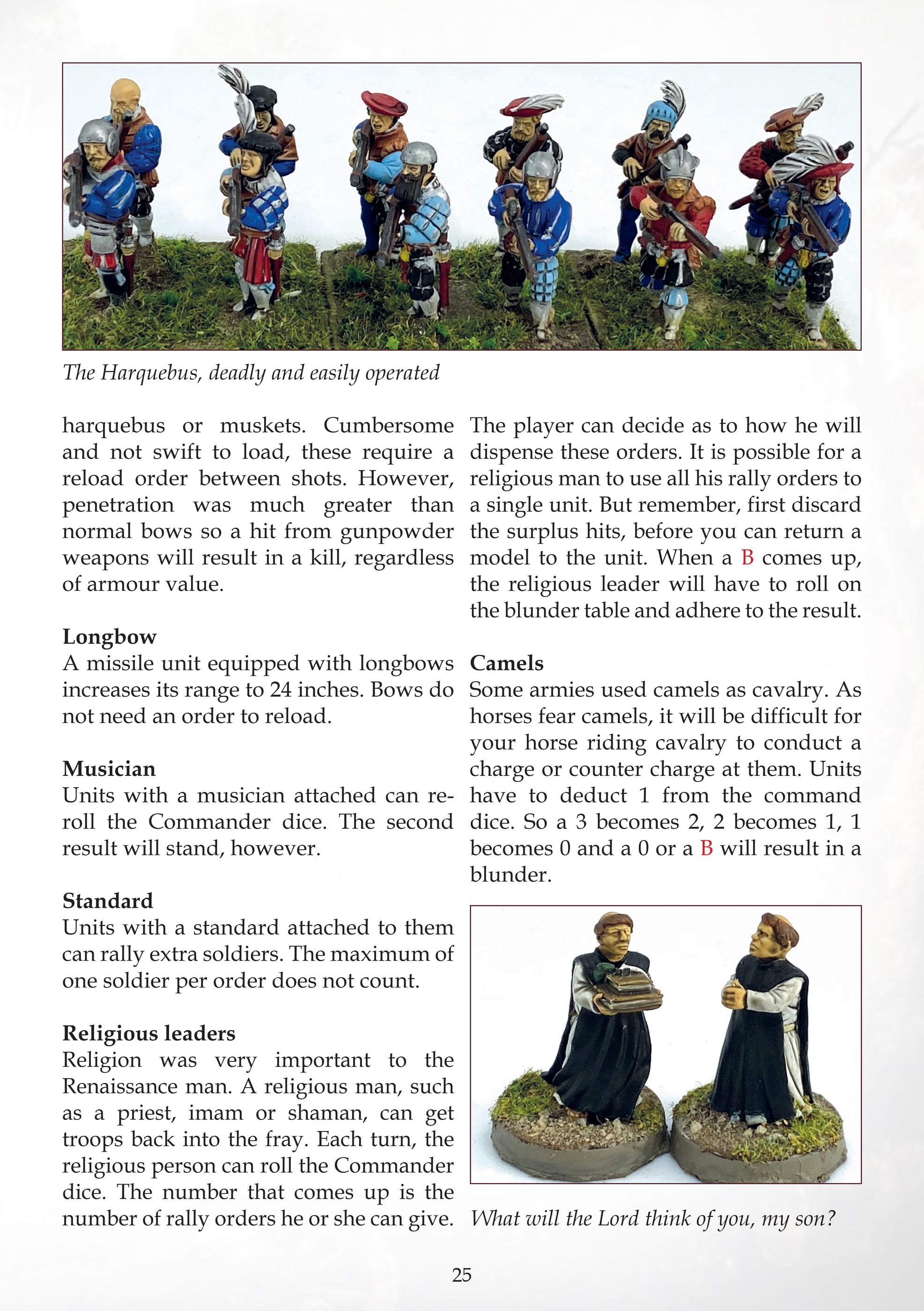 BelloLudi Harquebus Renaissance Skirmish Game — Wargames Atlantic